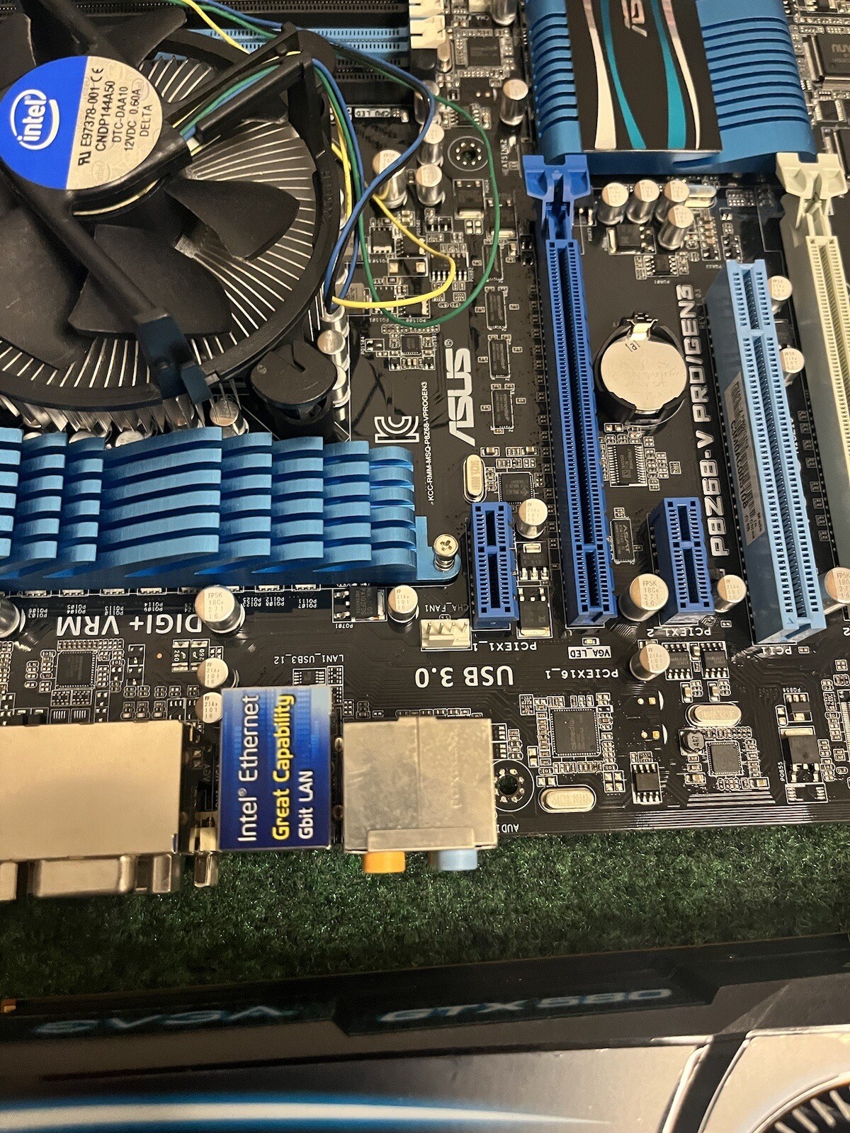 asus p8z68-v pro/gen3 Computer Gaming Lot GTX 580 Graphics Card ...