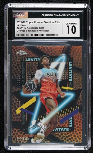 2021-22 Chrome OTE Overtime Elite Orange Basketball Refractor /25 ...