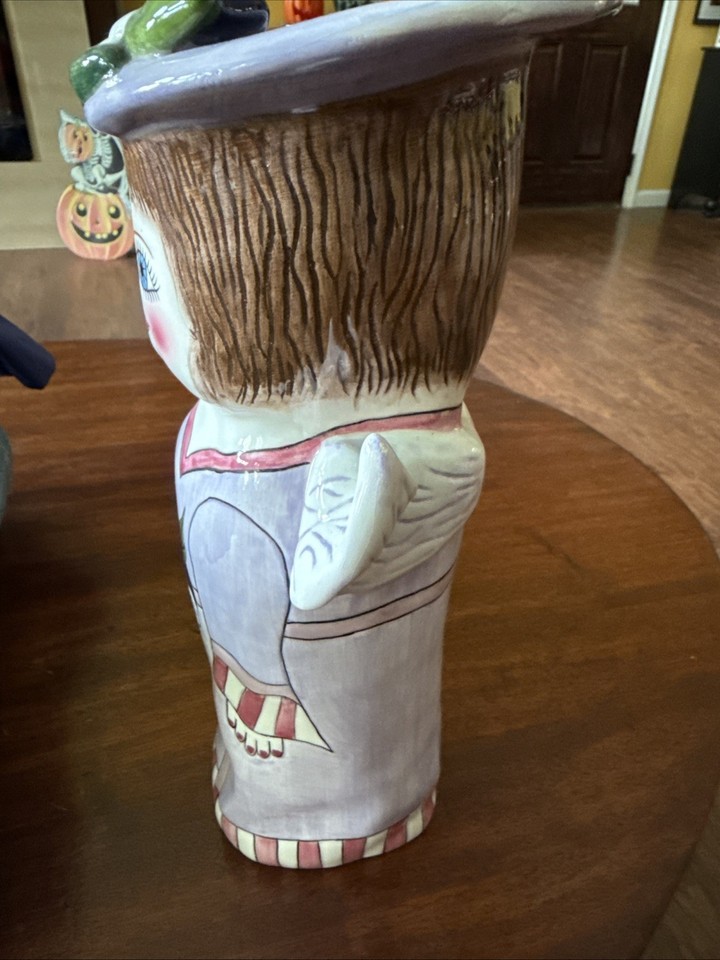 Susan Paley by Ganz Hand painted Ceramic Angelica Whimsical Vase | eBay