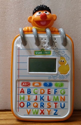 Sesame Street Steps to School Ernie's Alphabet Notepad 2011 Playskool ...