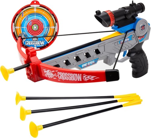Crossbow Toys for Kids, Bow and Arrow Archery Set Toy with 3 Suction ...