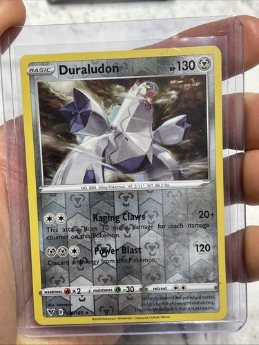 Pokemon - Duraludon - 129/185 - Reverse Holo Rare - Vivid Voltage - LP ...