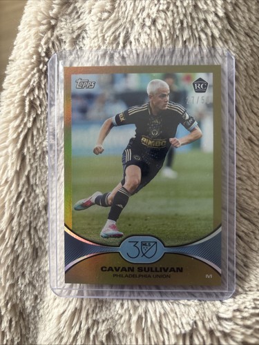 MLS 30th Anniversary Cavan Sullivan RC/50 Gold | eBay