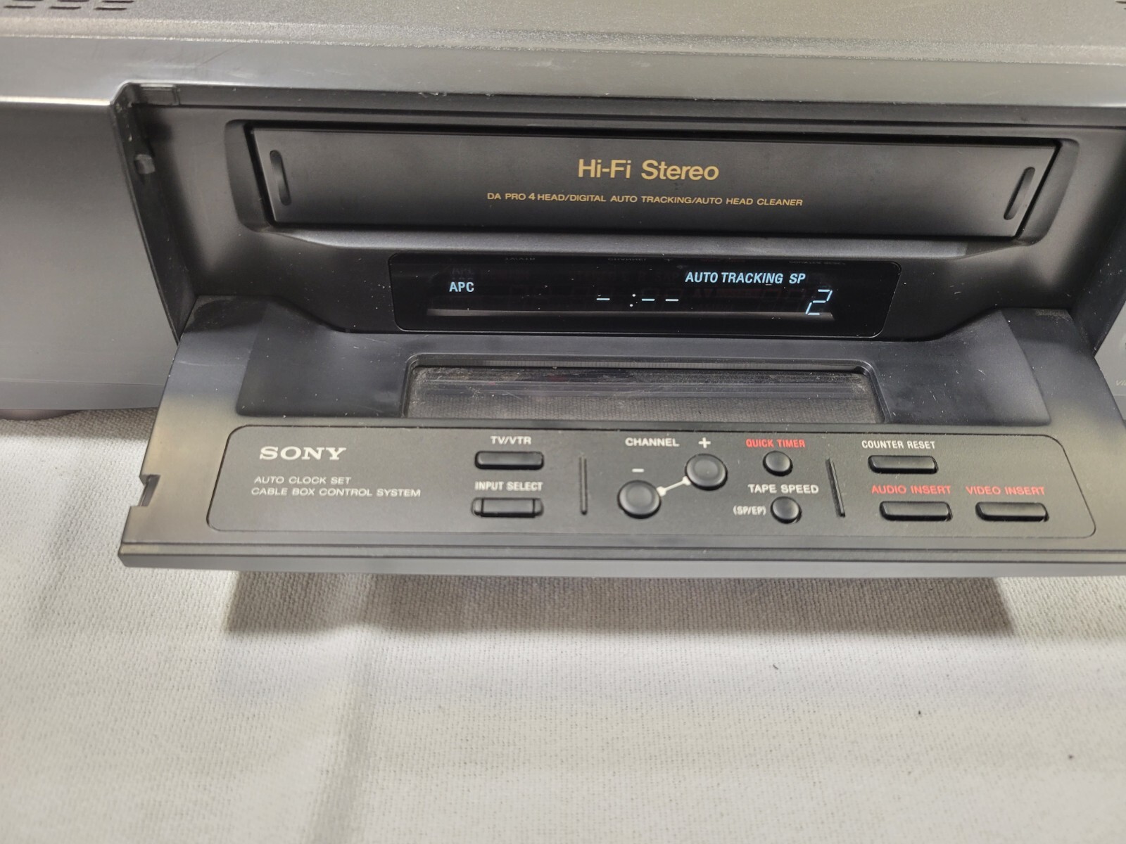 Sony SLV-940HF 4 Head VCR Plus HI-FI Stereo Player Recorder | eBay