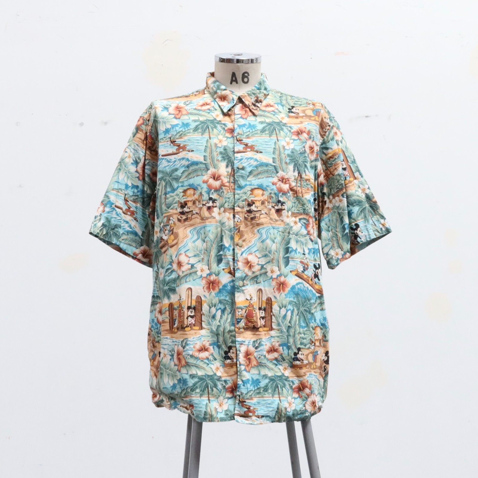 Vintage Reyn Spooner Disney Mickey Mouse Button Up Sh… - Gem