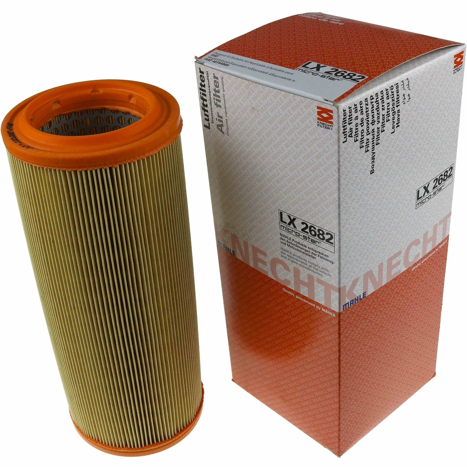 Mahle fuel filter KC 195/1 interior LA 144 air LX 2682 oil filter OC ...
