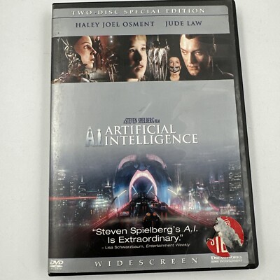 A.I. Artificial Intelligence (DVD, 2001) 2 - Disc Special Edition ...