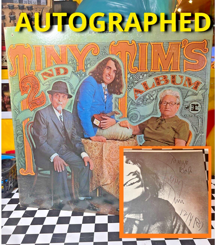 *SIGNED* TINY TIM / Tiny Tim’s 2nd Album (Reprise 6323) Orig 1969 LP ...