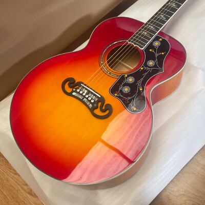 Newly arrived cherry honey colored 200 type Acoustic guitar | eBay