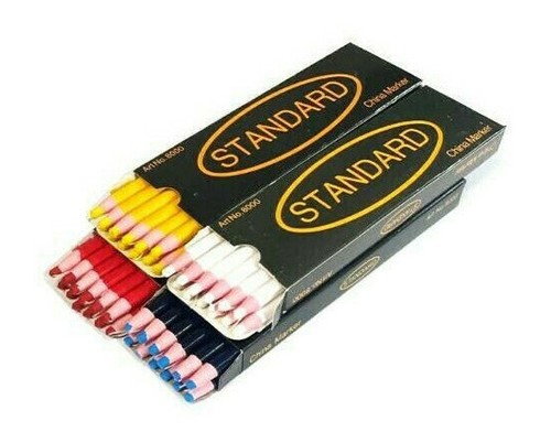 Wax China Marker Pencils Chinagraph Standard Top Quality Wrapped Box 4 ...