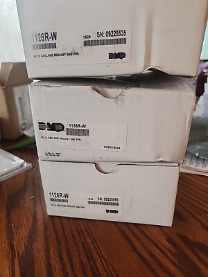 DMP 1126R-W Wireless Ceiling-Mount 360 PIR Motion Detector - New (3) | eBay