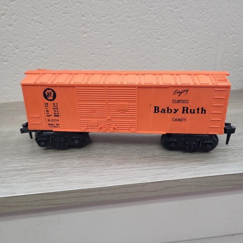 Vintage Lionel train 0-scale Baby Ruth candy box car - orange | eBay
