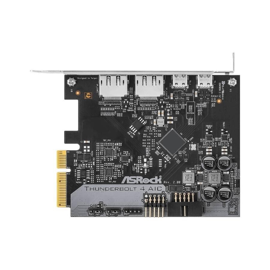ASRock Thunderbolt 4 AIC Expansion Board Intel 500 Chipset‎ 90-MCA0N0 ...