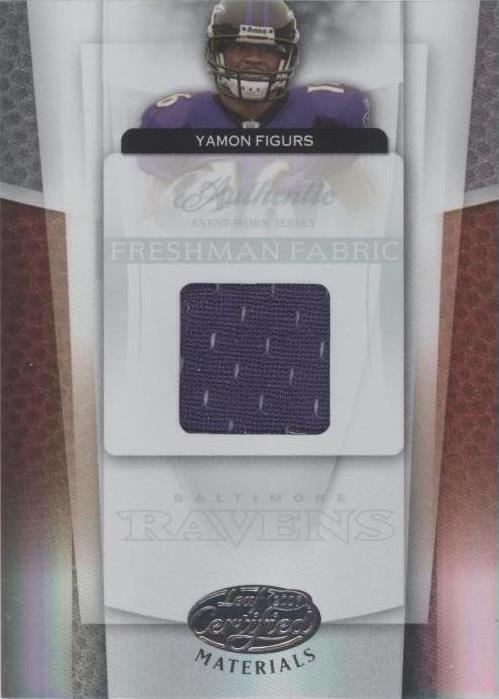 2007 Leaf Certified Materials - Freshman Fabric Yamon Figurs #226 /1499 ...