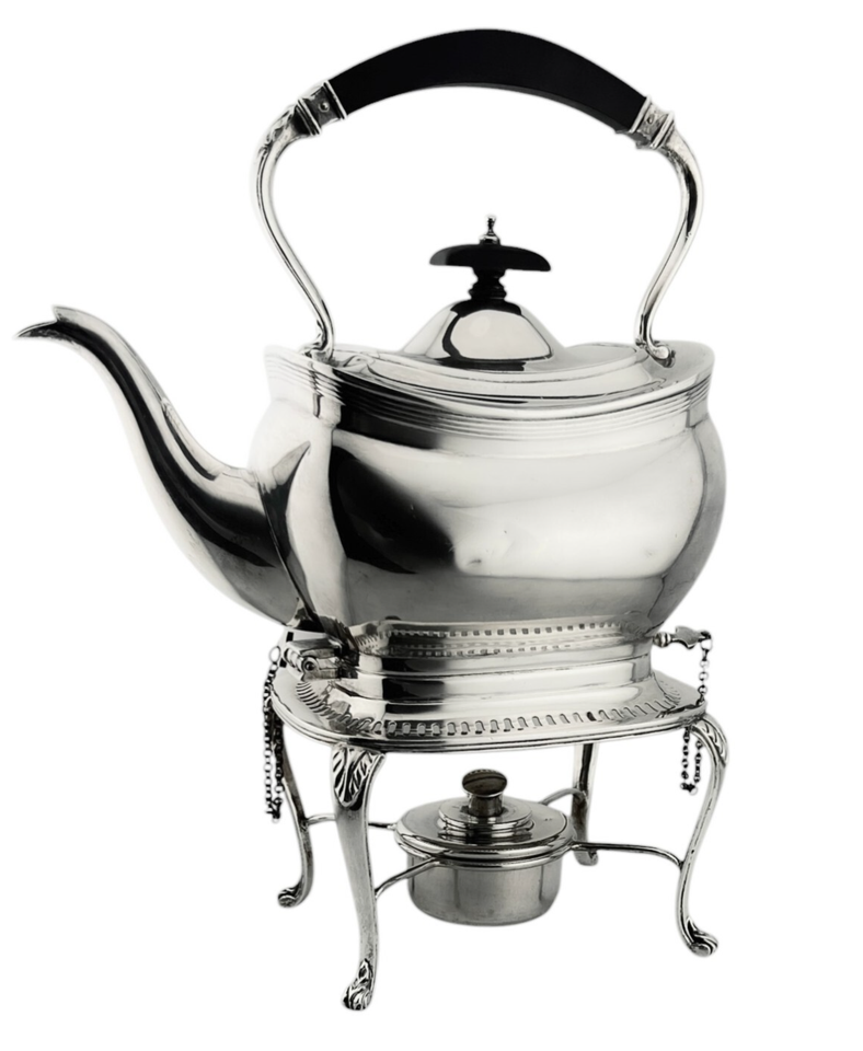 Made in England, Gorham Sterling Silver Victorian Tip Kettle and Stand ...