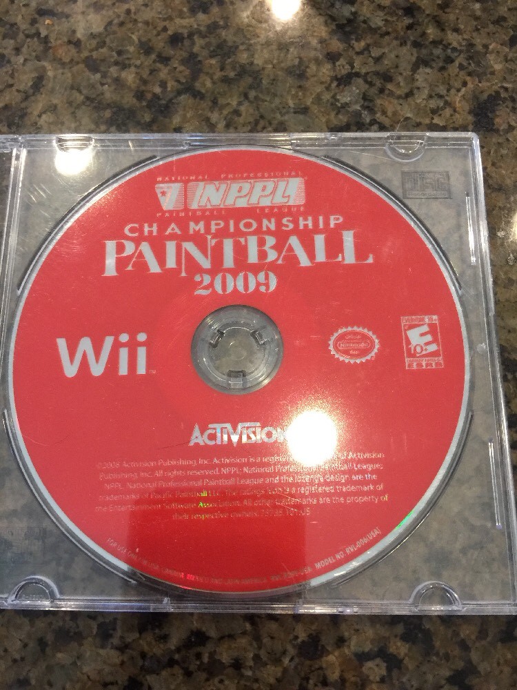 NPPL Championship Paintball 09 - Nintendo Wii 47875757356 | eBay