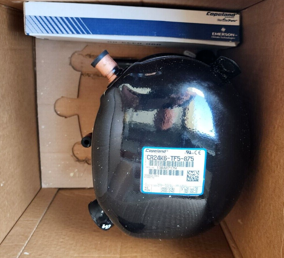 CR24K6-TF5-875 COPELAND AC COMPRESSOR 200-230V 3-Phase 24,000Btu R22 | eBay