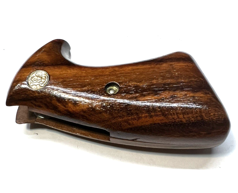 SMITH & WESSON J FRAME TARGET Gun GRIPS WOOD ORIGINAL SQ | eBay