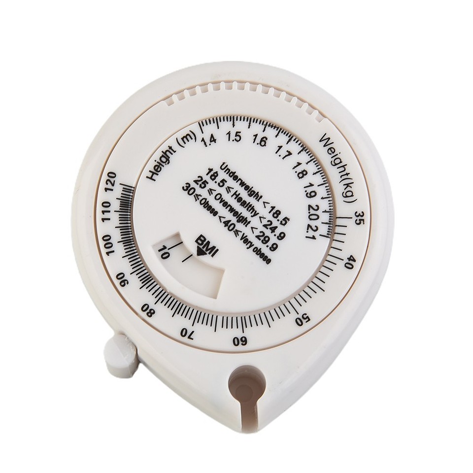 Protable Tape Measure Measures Tools Plastic 1 PCs BMI Body Mass Index ...