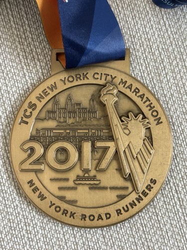 2017 NYC New York City MARATHON MEDAL Abbott World Marathon Majors ...