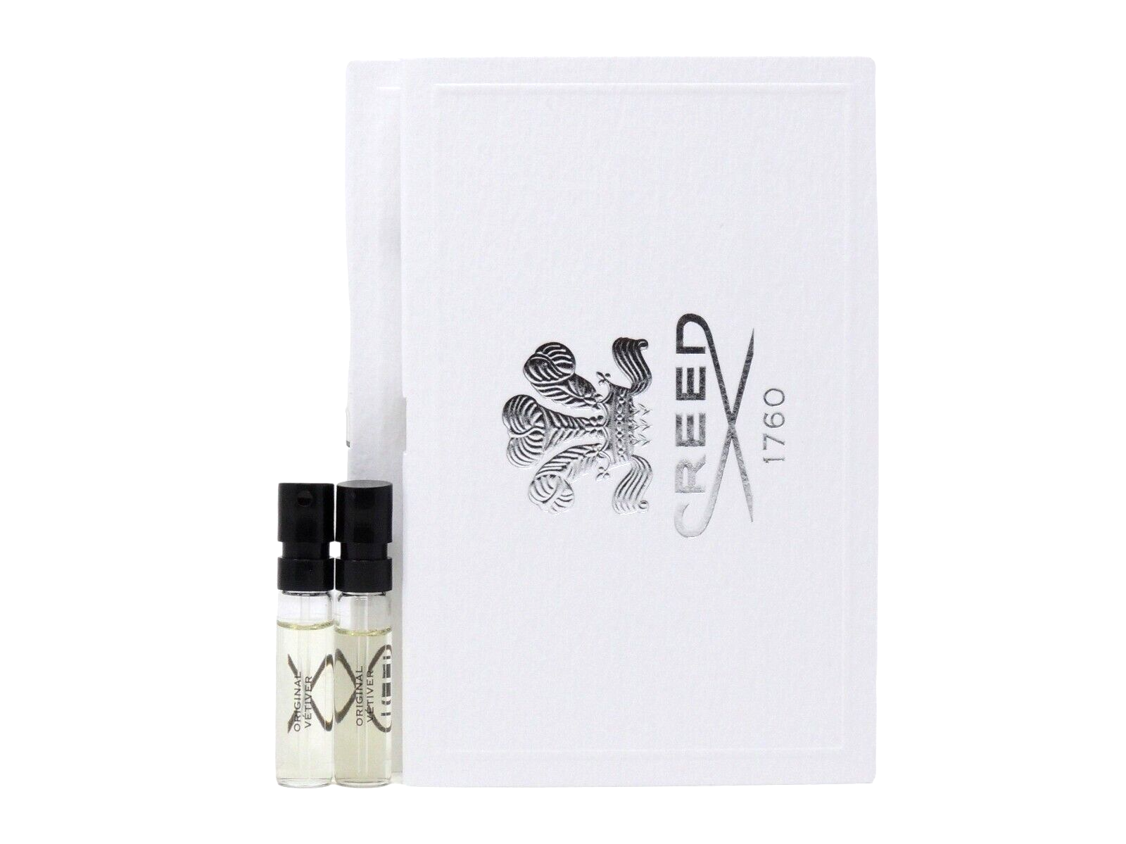 CREED ORIGINAL VETIVER EDP 1.7ml .057fl oz x 2 COLOGNE SPRAY SAMPLE ...