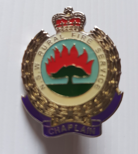 Badge: NSW Rural Fire Service (Chaplain) | eBay Australia