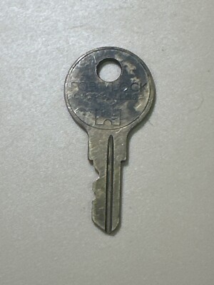 Vintage Factory FORT LOCK Key #325 | eBay