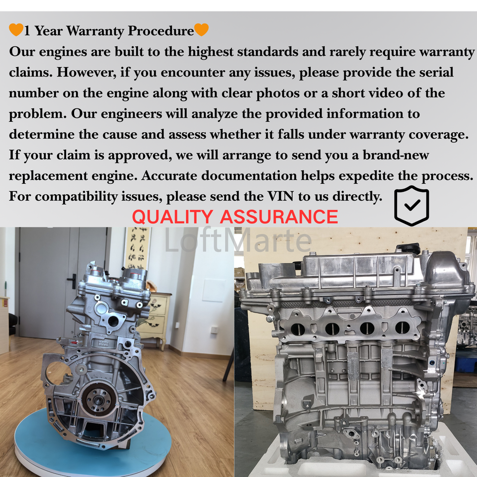 1.6L G4FJ Turbo Engine Gamma II T-GDI 4-Cylinder for Hyundai Tucson ...