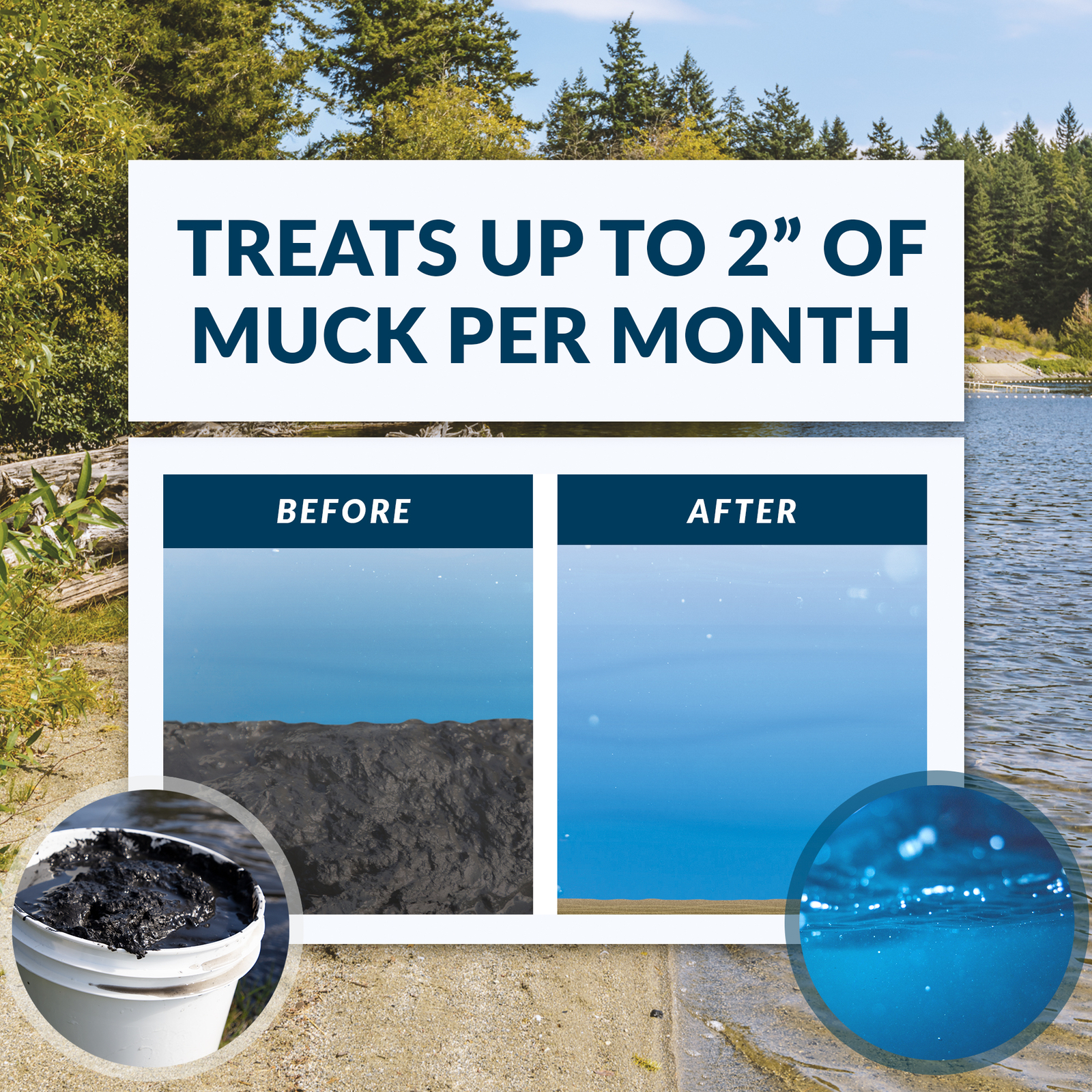 Airmax MuckAway Total Lake Total Lake Muck Treatment Tablets for sale ...