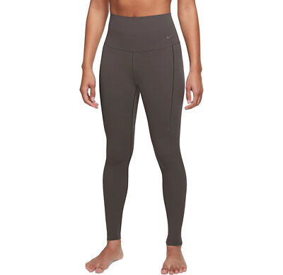 Nike Zenvy Women's Gentle-Support High-Waisted 7/8 Leggings (Brown ...