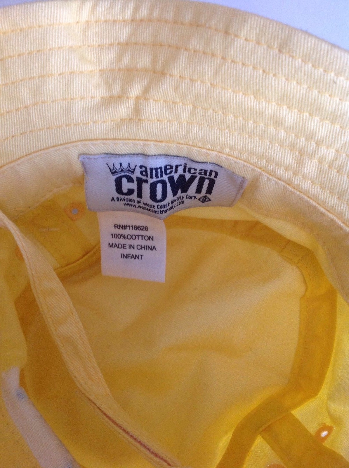 NWT Jibber Jabbers Colorado Infant Hats with Velcro closure chin strap ...