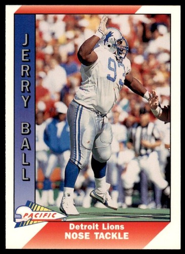 1991 Pacific. Jerry Ball . Detroit Lions #130 | eBay