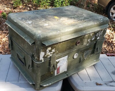 Military Aluminum Transit Case Rugged Waterproof Dustproof Air Tight ...