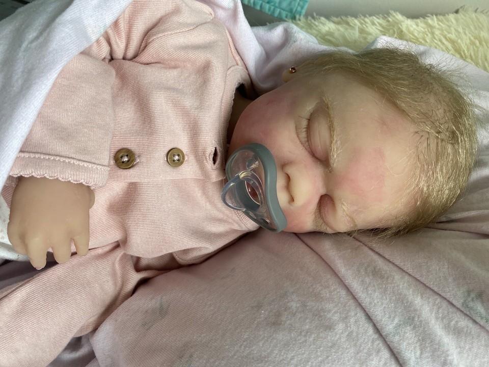 Helen Connors Ecoflex Platinum Silicone FBS Baby Girl-Amanda With Drink ...