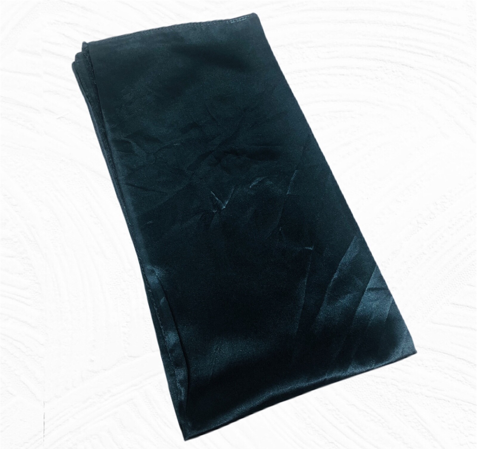 Satin Solid Silk Scarf Hijab Plain Shiny Soft Large Square Head Neck ...