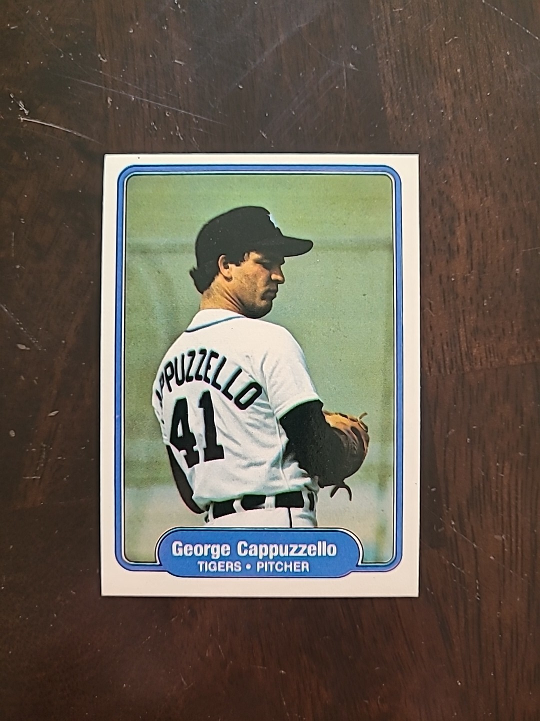1982 Fleer George Cappuzzello #264 Detroit Tigers | eBay