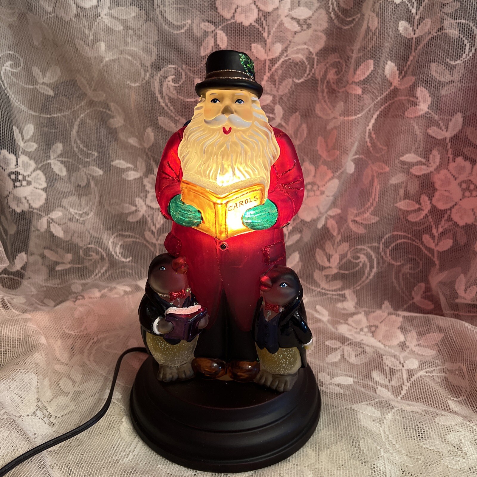 2016 Merck Old World Christmas "Caroling Santa" Figurine w/BOX #529773 ...
