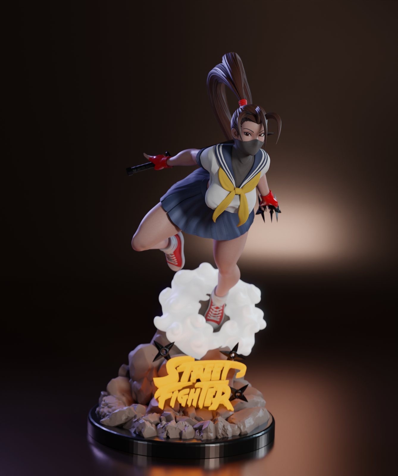 12th, 1/10th, 1/8th or 1/6th Scale Momoji Studio's SF Ibuki Resin ...