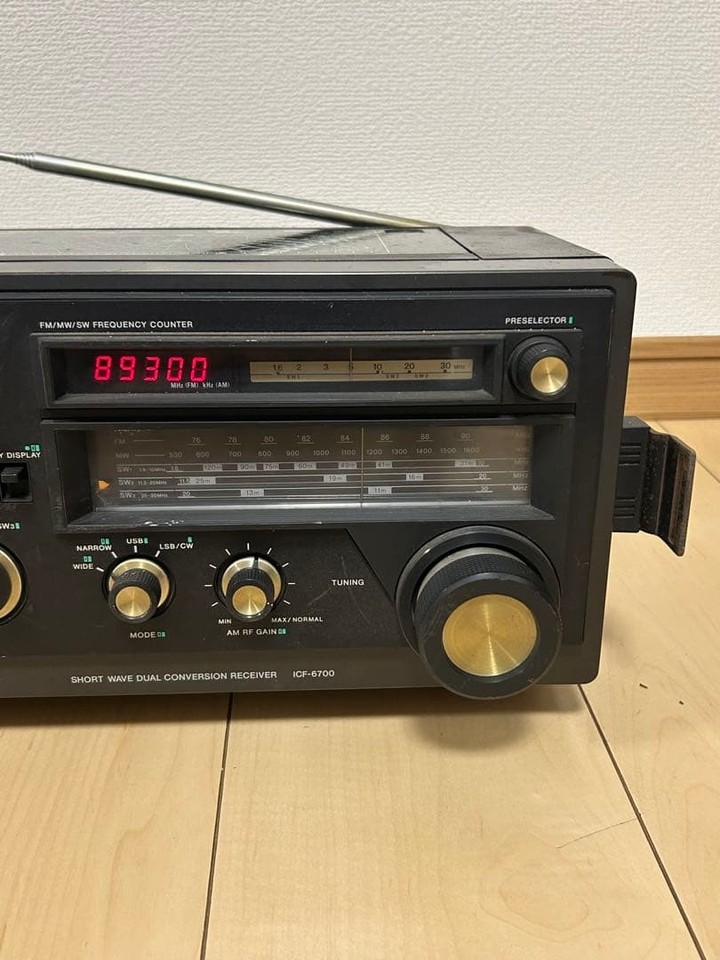 SONY ICF-6700 5-band multiband receiver BCL radio | eBay