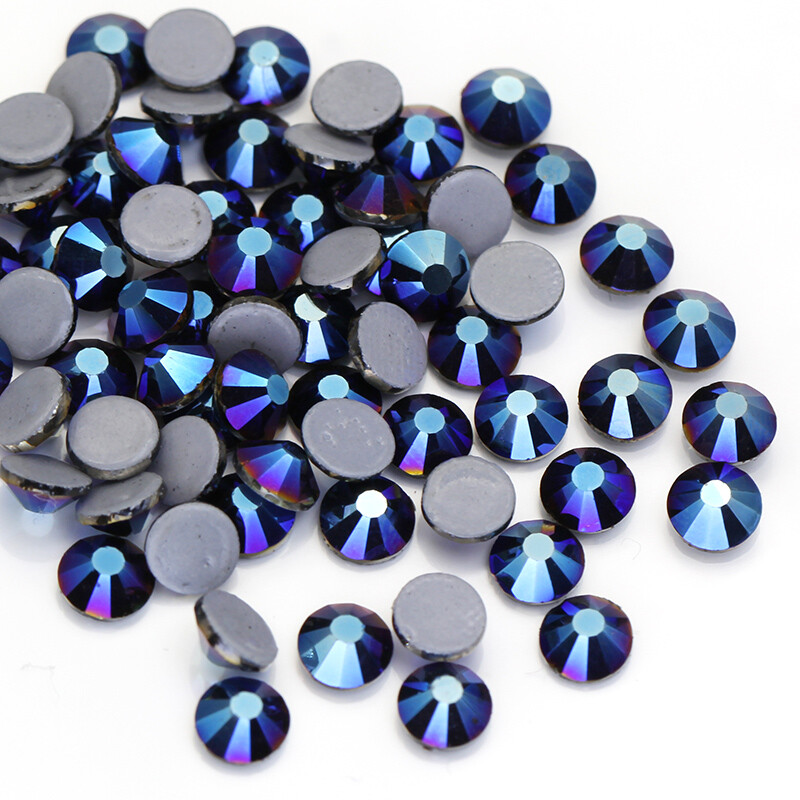 2mm 3mm 4mm 5mm Hotfix Rhinestones Flat Back Gems Crystal Glass Art ...