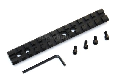 140mm 20mm 4 Bolt 13 Slot Tactical Picatinny Weaver Rail Scope Mount ...