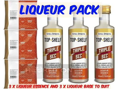 Still Spirits Top Shelf Triple Sec and Base Pack - 3 PACK | eBay Australia
