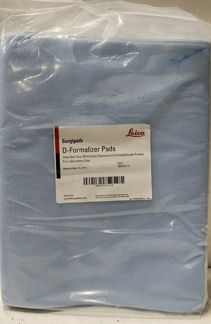 Leica Surgipath D-Formalizer Pads Medium 11x14 in 38007531114 Pack of ...
