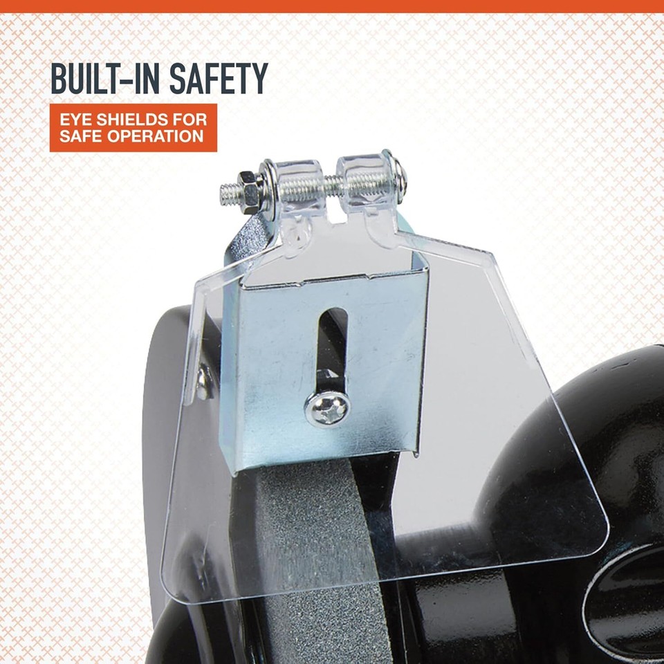 Ironton Benchtop Grinder with 6in. Wheel, 2.1 Amps, 1/2 HP, 3560 RPM ...