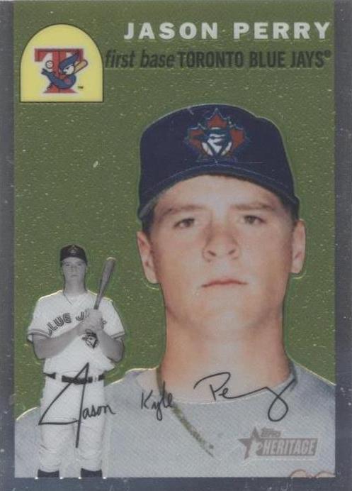 2003 Topps Heritage - Chrome Jason Perry #THC27 /1954 (RC) for sale ...