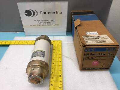 FUJI ELECTRIC JB-6/50 HH FUSE LINK HIGH VOLTAGE POWER, 133778 | eBay