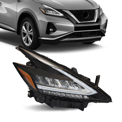 All LED Headlight For 2019 2020-2024 Nissan Murano Passenger Side ...