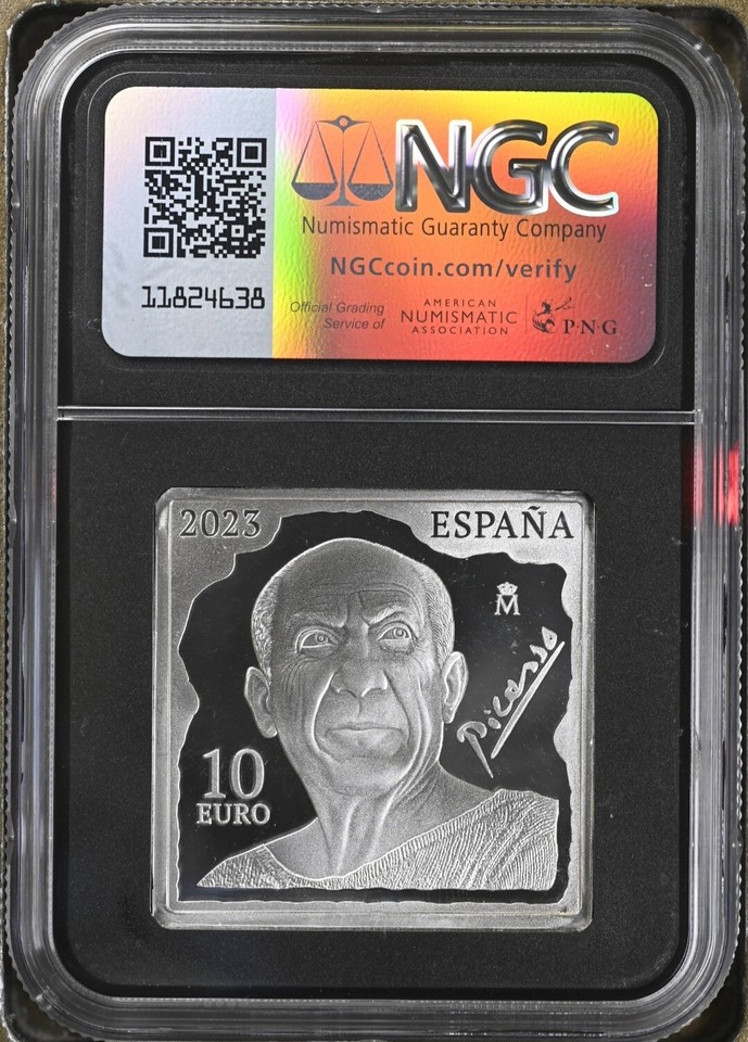 Picasso Silver NGC 5 Pc Legacy Set PF69 UCAM 2023 Spain.UnVaulted ...