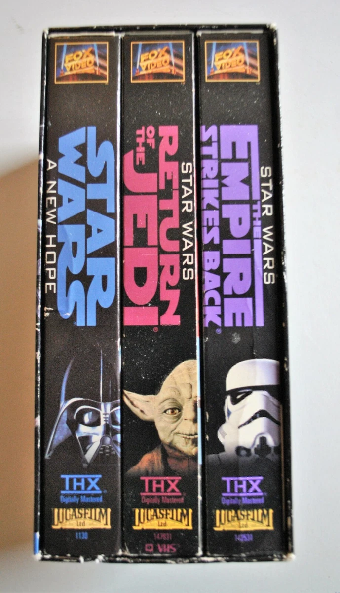 Star Wars Trilogy 1995 Vhs