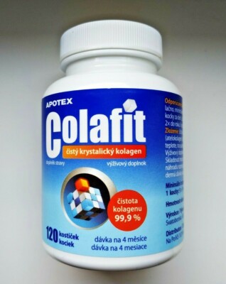 Colafit Pure Collagen 99.9% - 120 White Crystal Cubes (No Tablets) | eBay
